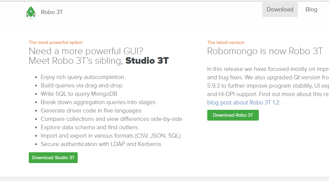 robomongo安装与使用_robomongo-1.0.0-rcl-darwin-CSDN博客