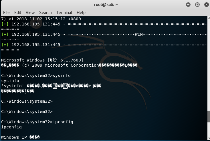msf拿到windows的shell显示乱码解决方法_msf 乱码-CSDN博客