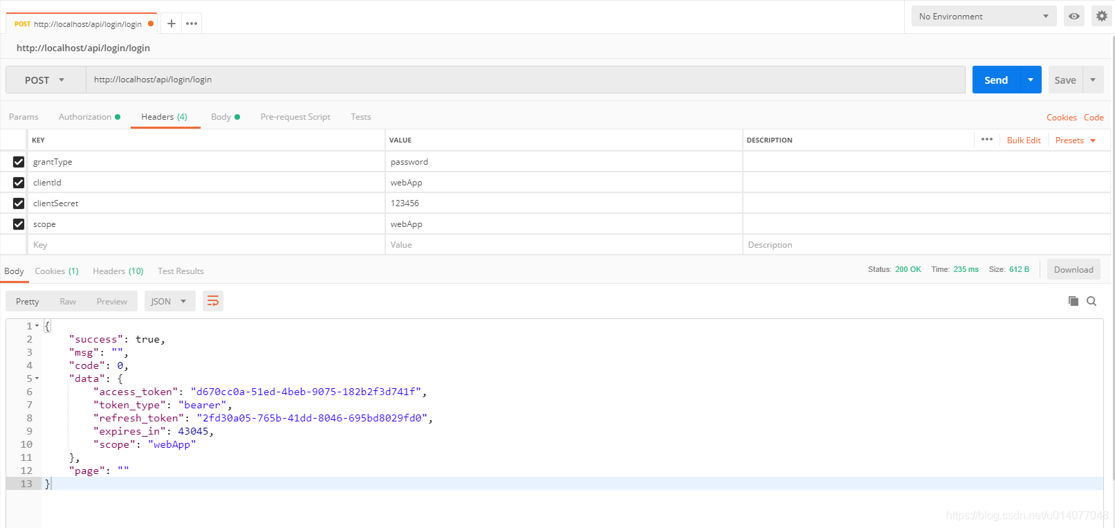 Springboot2整合oauth2实现密码授权模式 张宇0914的博客 Csdn博客