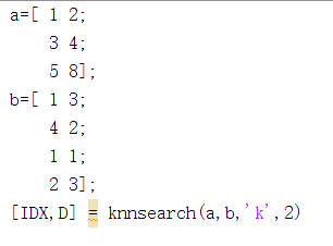 matlab中的knnsearch函数-CSDN博客