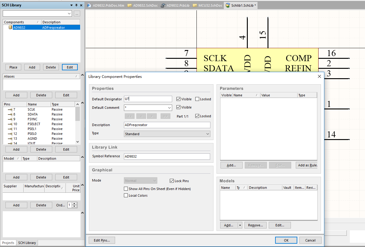 AD原理图以及PCB图元件（作为库）绘制流程_用ad画开关控制盒-CSDN博客