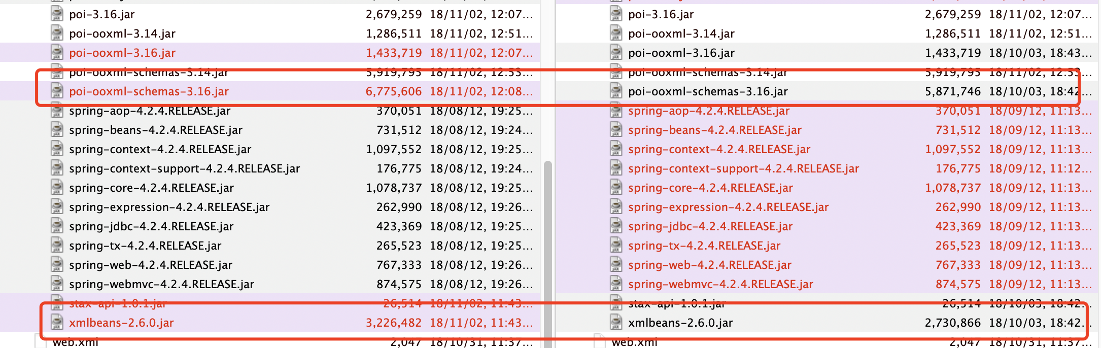 maven项目在加入操作excel的包（poi-ooxml-schemas-xxx.jar）后出错，myeclipse tomcat add直接没有该项目_poi-ooxml-schemas ...