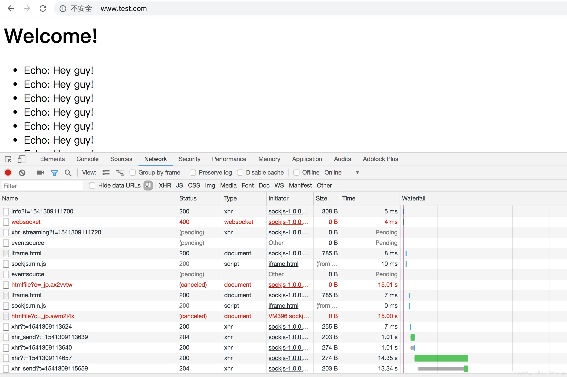 Websocket使用sockjs原来可以这么简单(附spring实现完整实例) Sockjs 1 1 0 Min Js Csdn博客