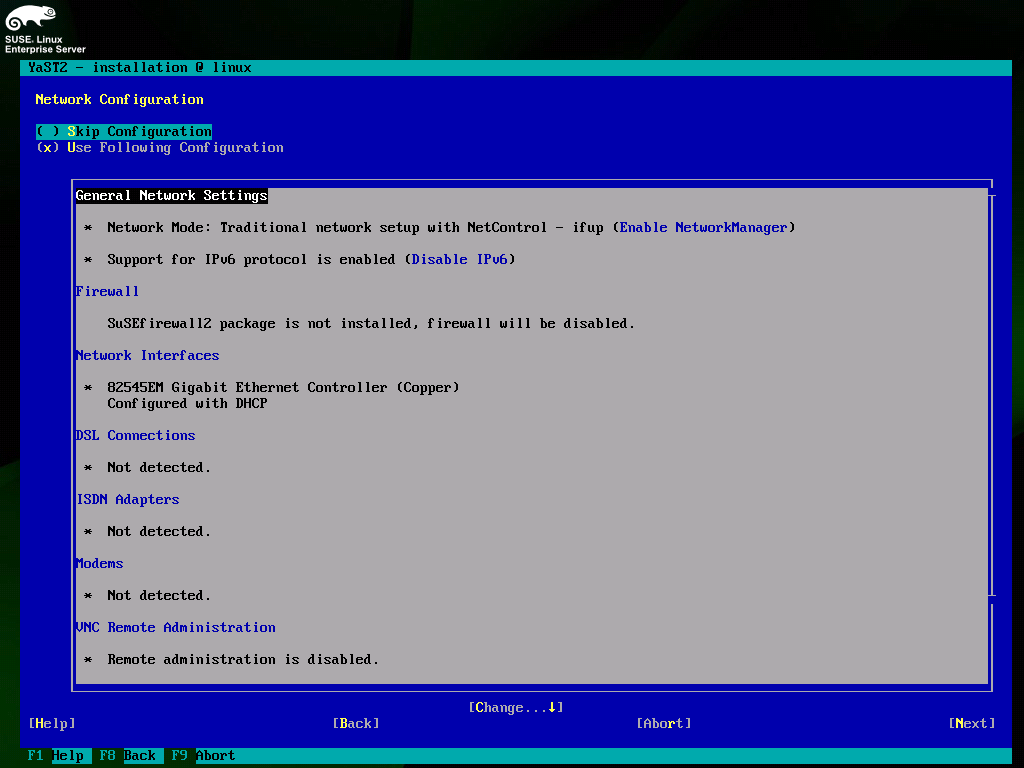 SUSE Linux Enterprise 11 SP4系统安装步骤 字符界面_安装suse11-sp4系统-CSDN博客