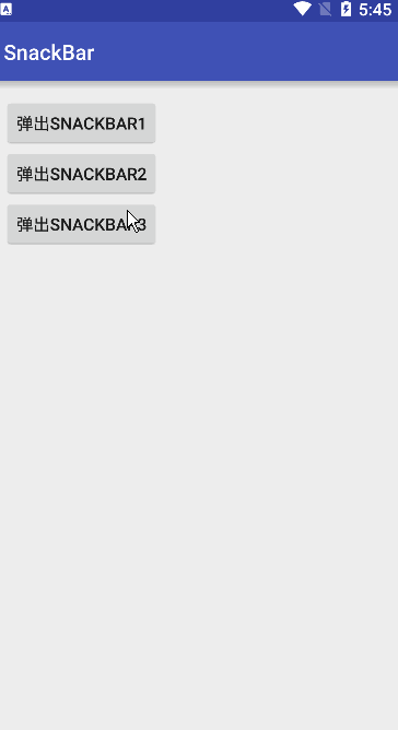 Android SnackBar使用 - 飞渡丶浮舟 - 博客园