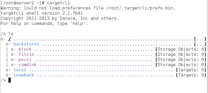 Redhat7系统配置ISCSI、targetcli共享存储-CSDN博客