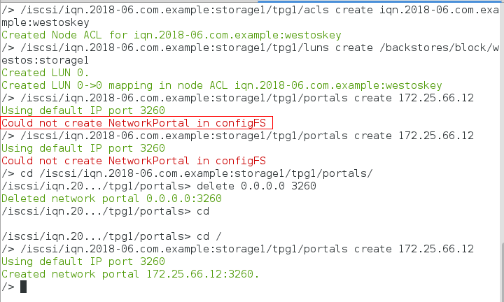 Redhat7系统配置ISCSI、targetcli共享存储-CSDN博客