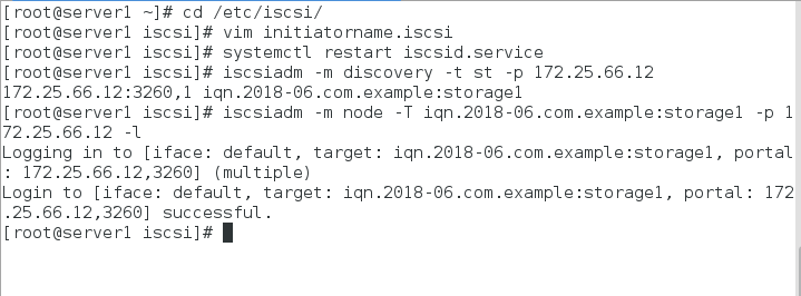 Redhat7系统配置ISCSI、targetcli共享存储-CSDN博客