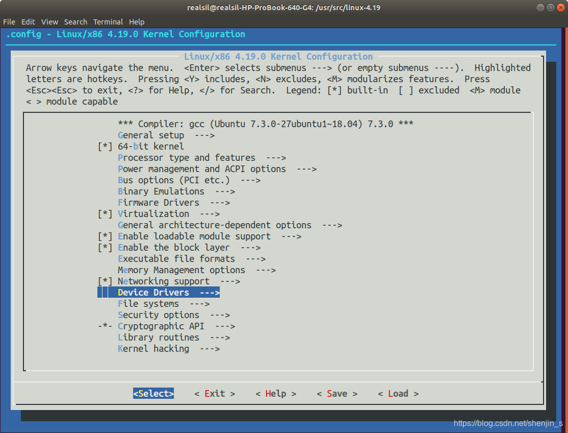 Linux内核编译过程编译linux内核 Csdn博客
