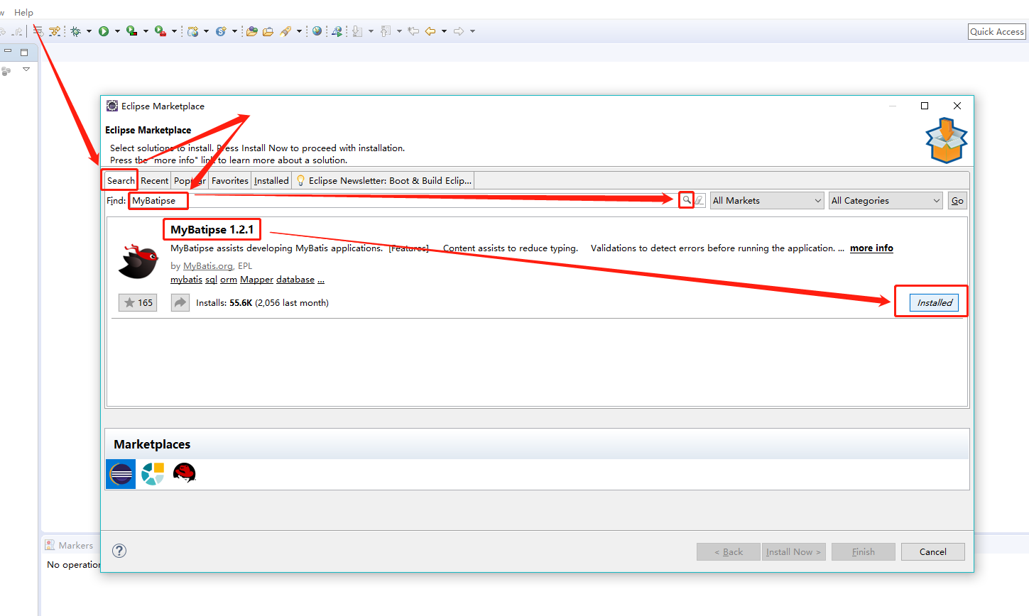 eclipse 通过Dao中的方法，快速定位Mapper.xml位置_eclipse快速定位到mapper对应的xml文件-CSDN博客