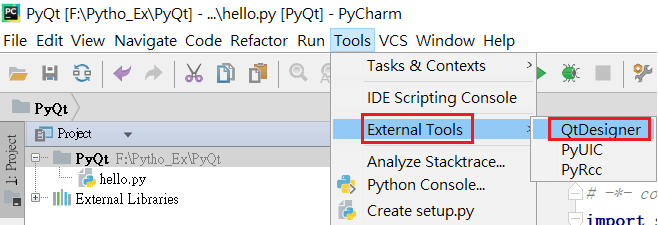 Win10搭建Python3+PyQt5+PyCharm开发环境_静心学习、耐心沉淀-CSDN博客_win10pycharm+qt5+python3安装与环境配置