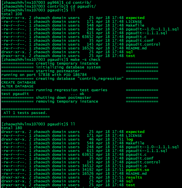 pgaudit 安装实践_pgaudit 实践-CSDN博客