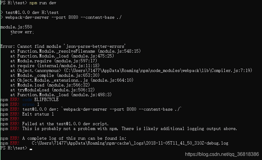 解决react中 Npm Run Dev 不能运行的方法npn Run Dev运行不了 Csdn博客