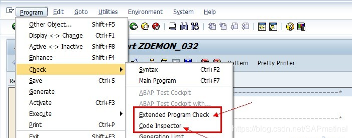 Sap Abap代码检查的注意事项abap Sci检查变式维护 Csdn博客 9862