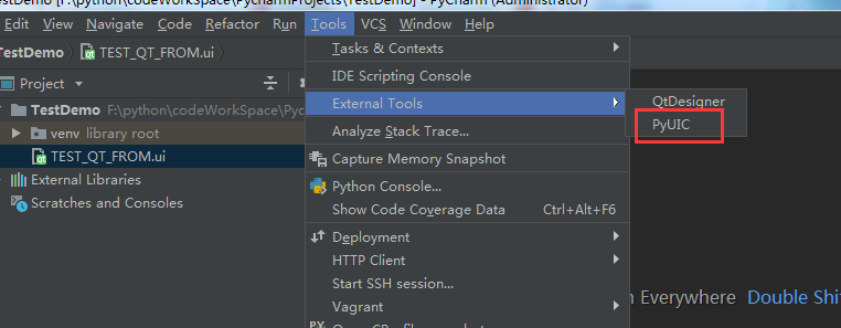 pycharm使用pyqt5_pycharm + pyqt5-CSDN博客