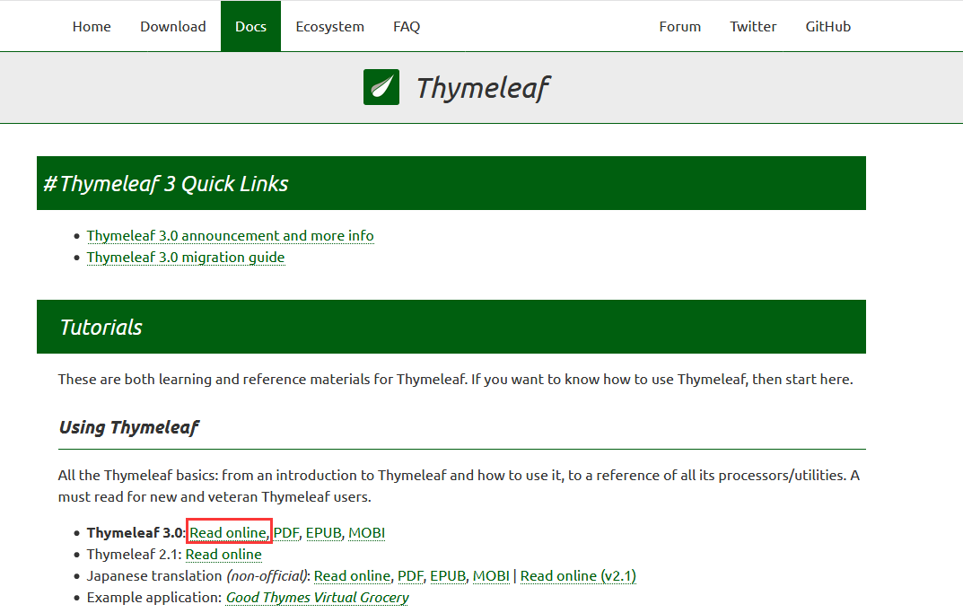 thymeleaf 基础教程-搭建杂货铺项目环境（一）_theamleaf官网-CSDN博客