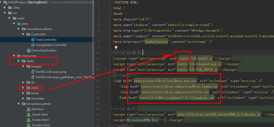 SpringBoot页面跳转访问css、js等静态资源引用无效解决（六）_springboot 页面跳转 引入js地址不对-CSDN博客