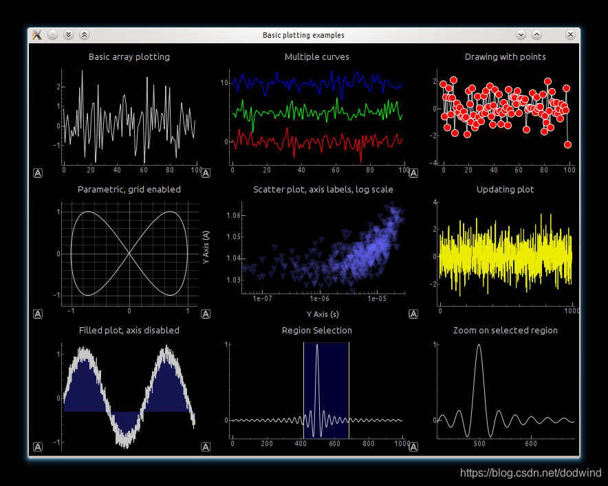 Pyqtgraph初探pyqtgraph Example Csdn博客