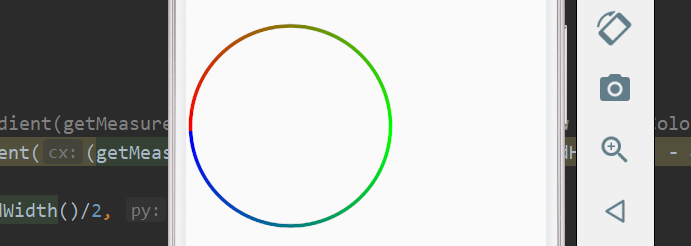 android 中渐变的实现和SweepGradient 圆形渐变重点注意_android sweepgradient-CSDN博客