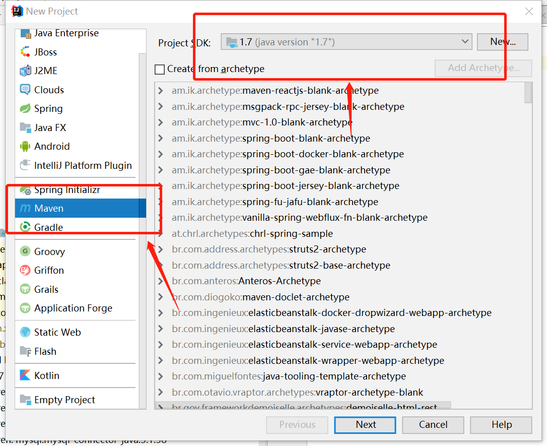 IDEA中创建Maven Projects项目的方法-CSDN博客