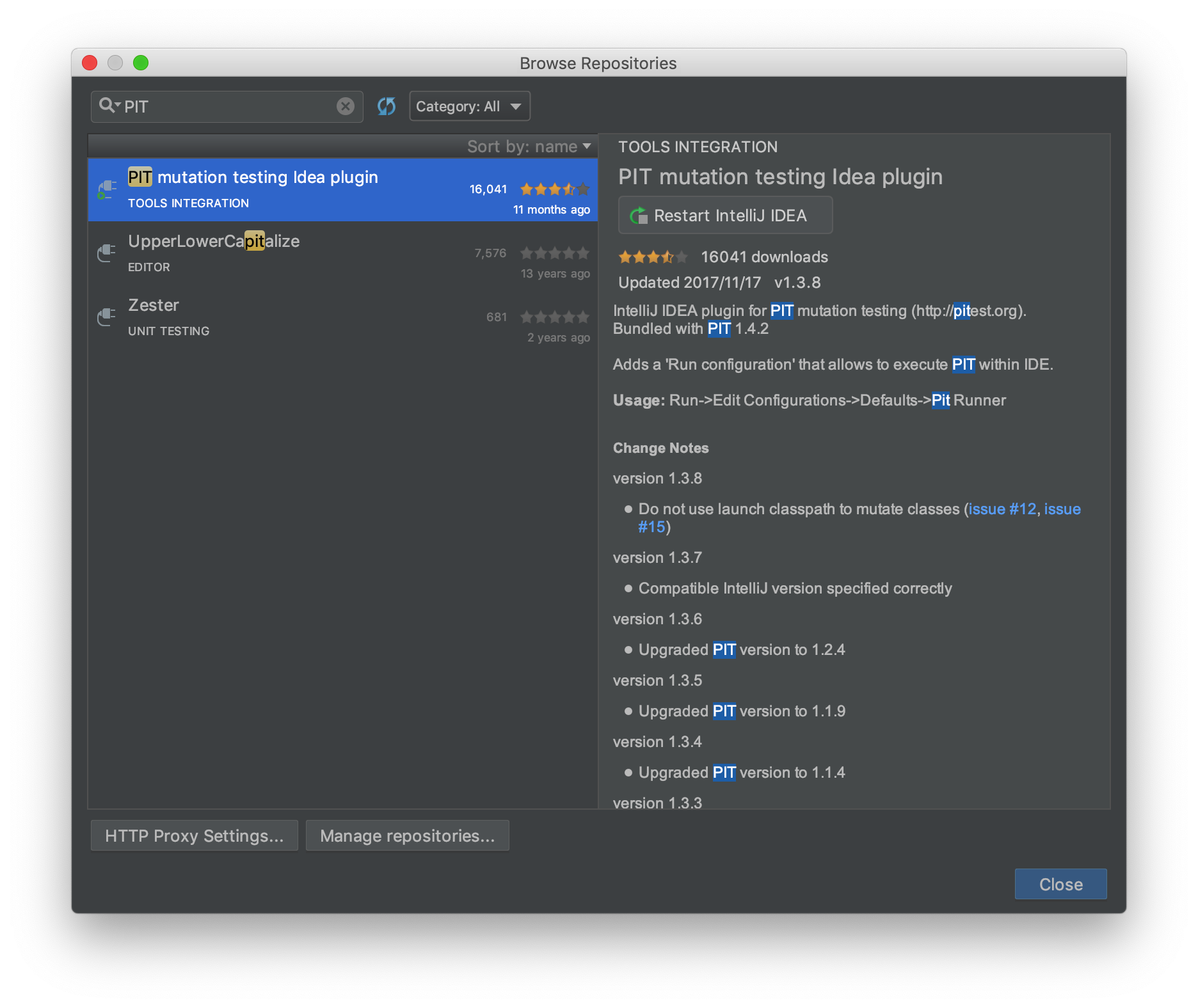 IntelliJ IDEA上安装和使用PIT Mutation Testing插件-CSDN博客