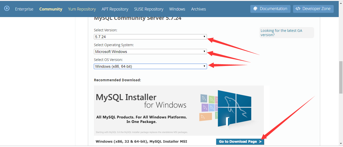 mysql5.7官方下载和安装 windows，看这里_mysql 5.7官网-CSDN博客