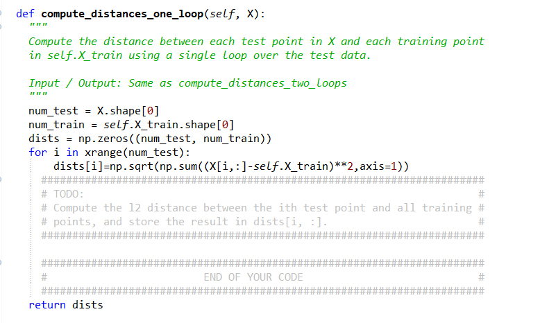 【cs231n assignment1】knn.ipynb_cs231n knn.ipynb-CSDN博客