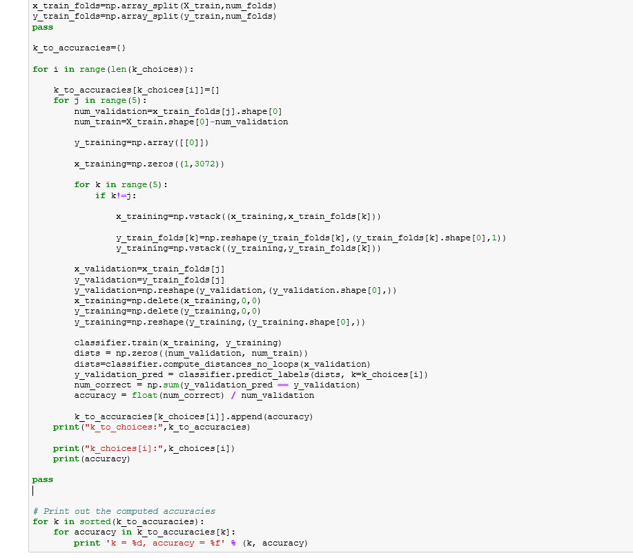 【cs231n assignment1】knn.ipynb_cs231n knn.ipynb-CSDN博客