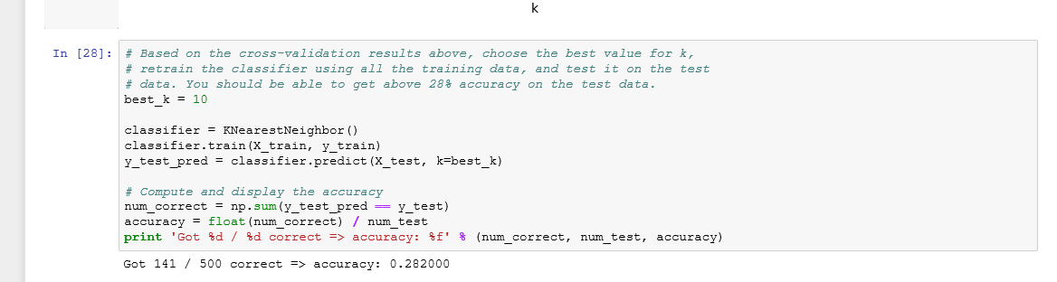 【cs231n assignment1】knn.ipynb_cs231n knn.ipynb-CSDN博客