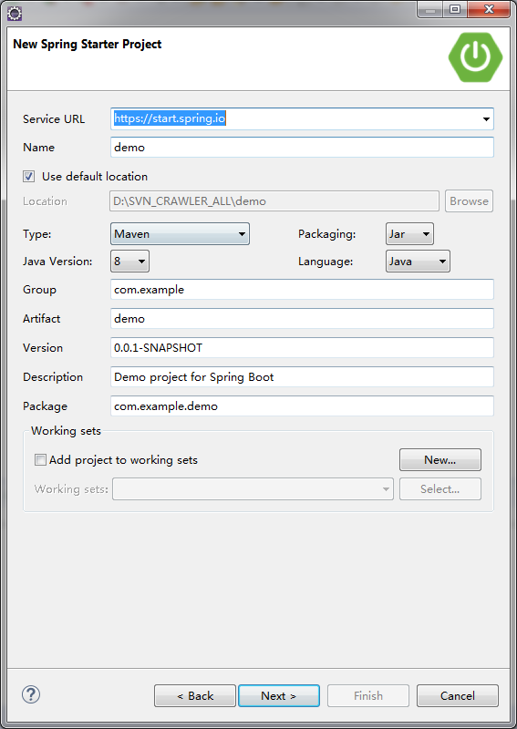 Eclipse创建springboot项目异常suncertpathbuilderexceptioneclipse 连接spring Io 