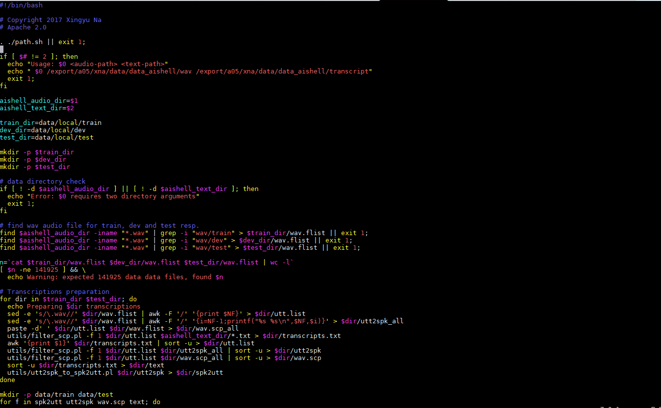 KALDI之aishell模型说话人识别之V1_aishell数据集如何安装-CSDN博客