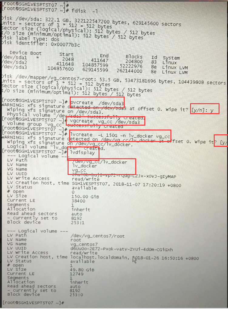 Linux 系统 LVM 磁盘分区、格式化、挂载_lvm格式化分区-CSDN博客