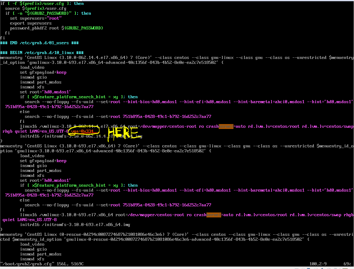 Linux（CentOS）修改分辨率_grub.cfg 分辨率-CSDN博客