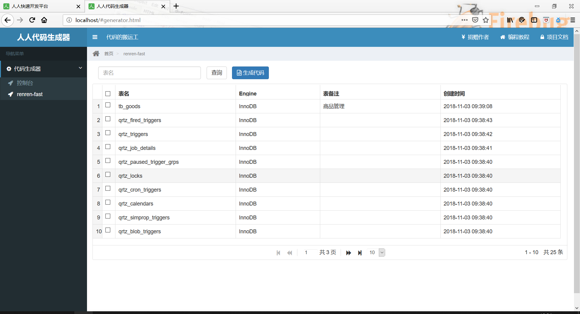 一看就懂！renren-fast 快速开发框架使用以及开发文档_renrenfast-CSDN博客