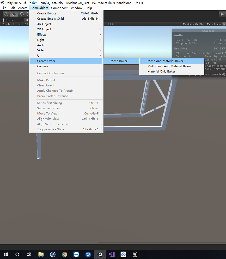 Unity网格合并插件MeshBaker的简单使用_meshbaker uv2物体-CSDN博客