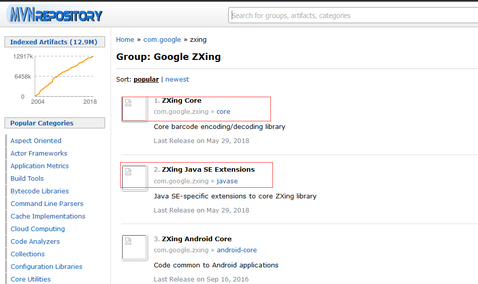 com.google.zxing 二维码生成与解析_Java_蚩尤后裔-CSDN博客