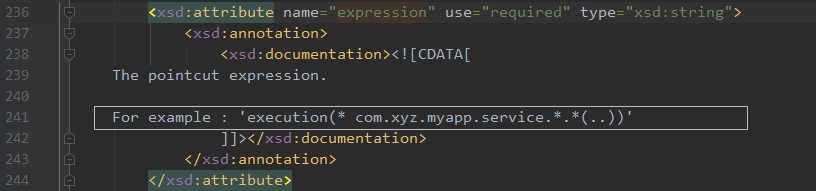 Type name pattern expected 报错解决；Identifier expected报错解决；spring的Aop的XML方式配置-CSDN博客