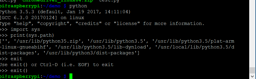 查看树莓派中python安装路径_树莓派查找python位置-CSDN博客