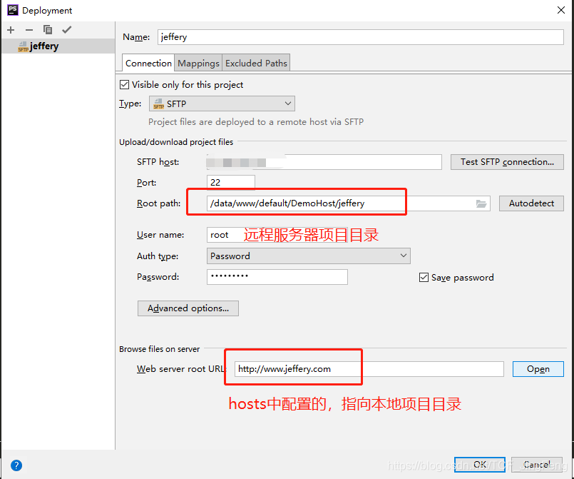 Phpstorm配置本地项目与远程服务器项目同步 Phpstorm调试 这可能是由于路径映射配置错误或本地和远程项目未同步 Csdn博客