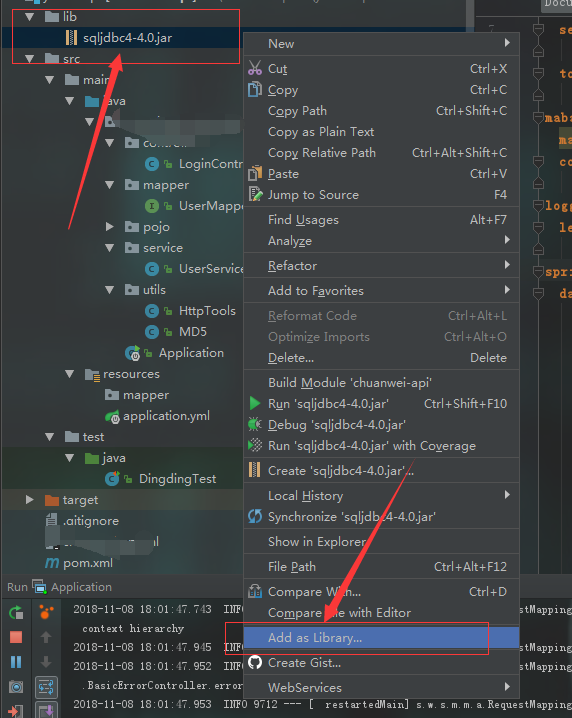 Springboot连接sqlserver及导包问题处理 Driver Class Name Sqlserver Csdn博客
