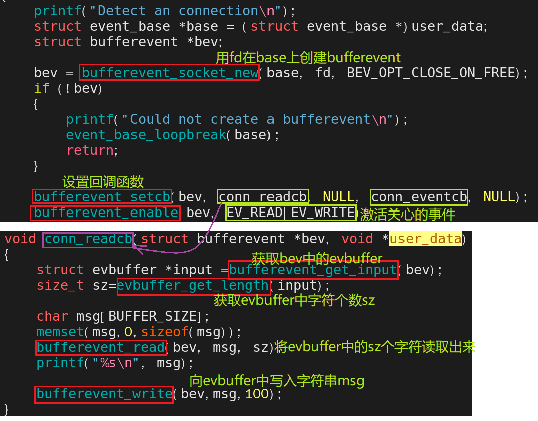 数据封装evBuffer、数据缓冲Bufferevent_bufferevent和evbuffer-CSDN博客