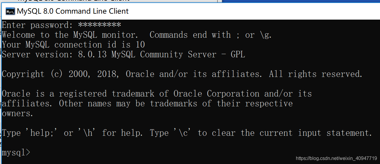 Mysql Command Line Client 打不开闪一下消失的解决办法mysql80 Command Line Client Unicode打不开 Csdn博客