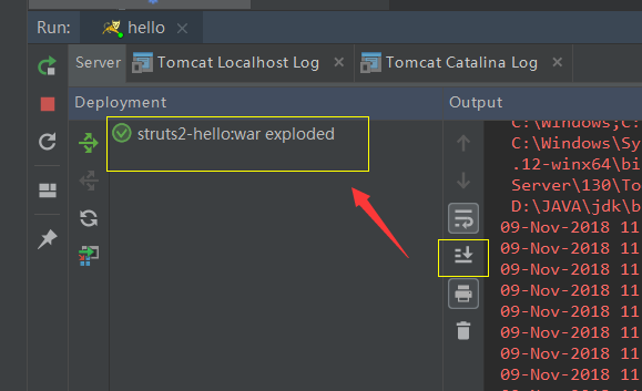 idea+tomcat+struts2 搭建一个web实例_idea设置tomcat 并启动struts项目-CSDN博客