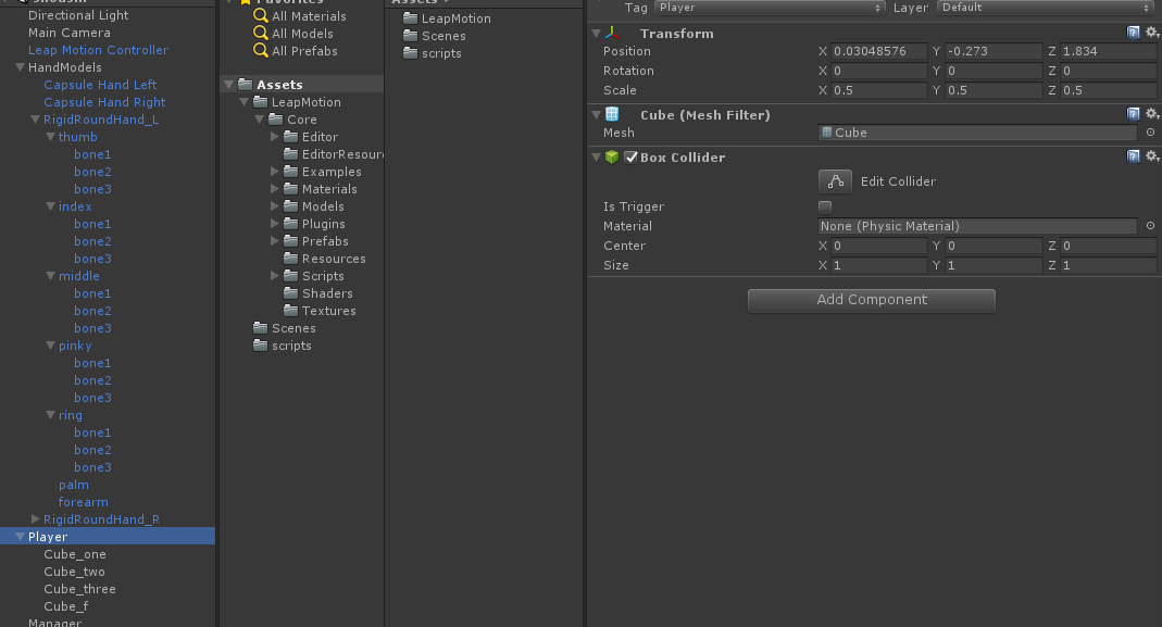 LeapMotion简单手势控制_leap motion 手势移动控制-CSDN博客
