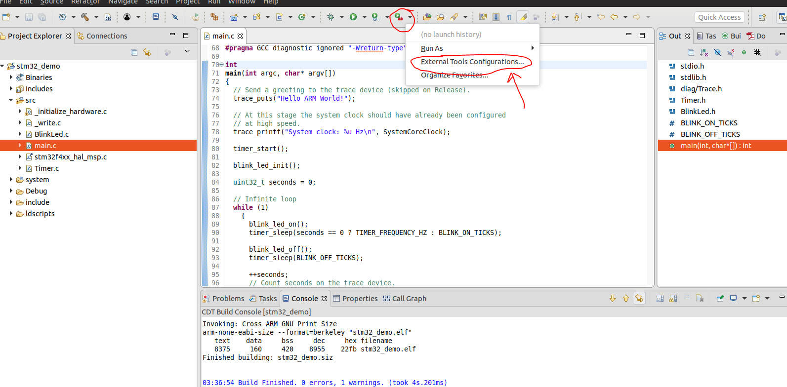 基于Ubuntu+Eclipse+GDB+OpenOCD+STlink搭建STM32开发环境_bingobinlw-CSDN博客