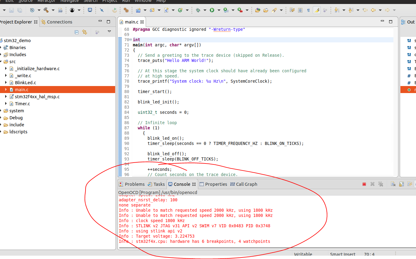 基于ubuntu Eclipse Gdb Openocd Stlink搭建stm32开发环境 Bingobinlw Csdn博客