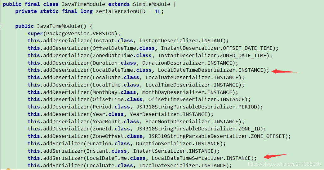 Spring Boot 中 Java8 Localdatetime 序列化问题 Csdn博客 5485