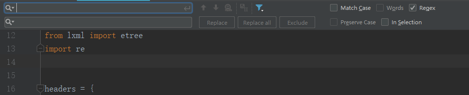 Pycharm中快速设置headers为字典类型数据_pycharm 格式化headers-CSDN博客
