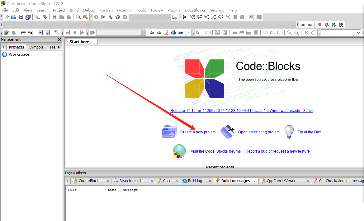 fortran语言在win10上运行利用code::block_从容且共的博客-CSDN博客