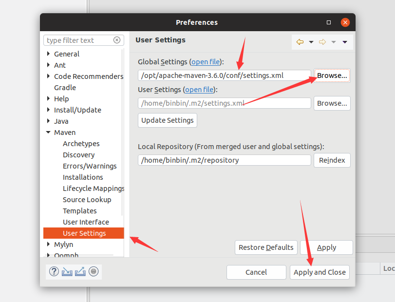 Ubuntu 安装eclipse+maven_ubuntu eclipse maven-CSDN博客